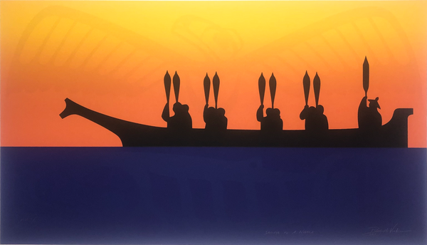 SALUTE TO A WHALE - CONSIGNMENT PRINTERS PROOF #2/2 – Roy Henry Vickers ...