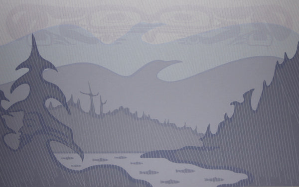 RAVEN BRINGS THE LIGHT - FROG FISH AND RAIN – Roy Henry Vickers Gallery